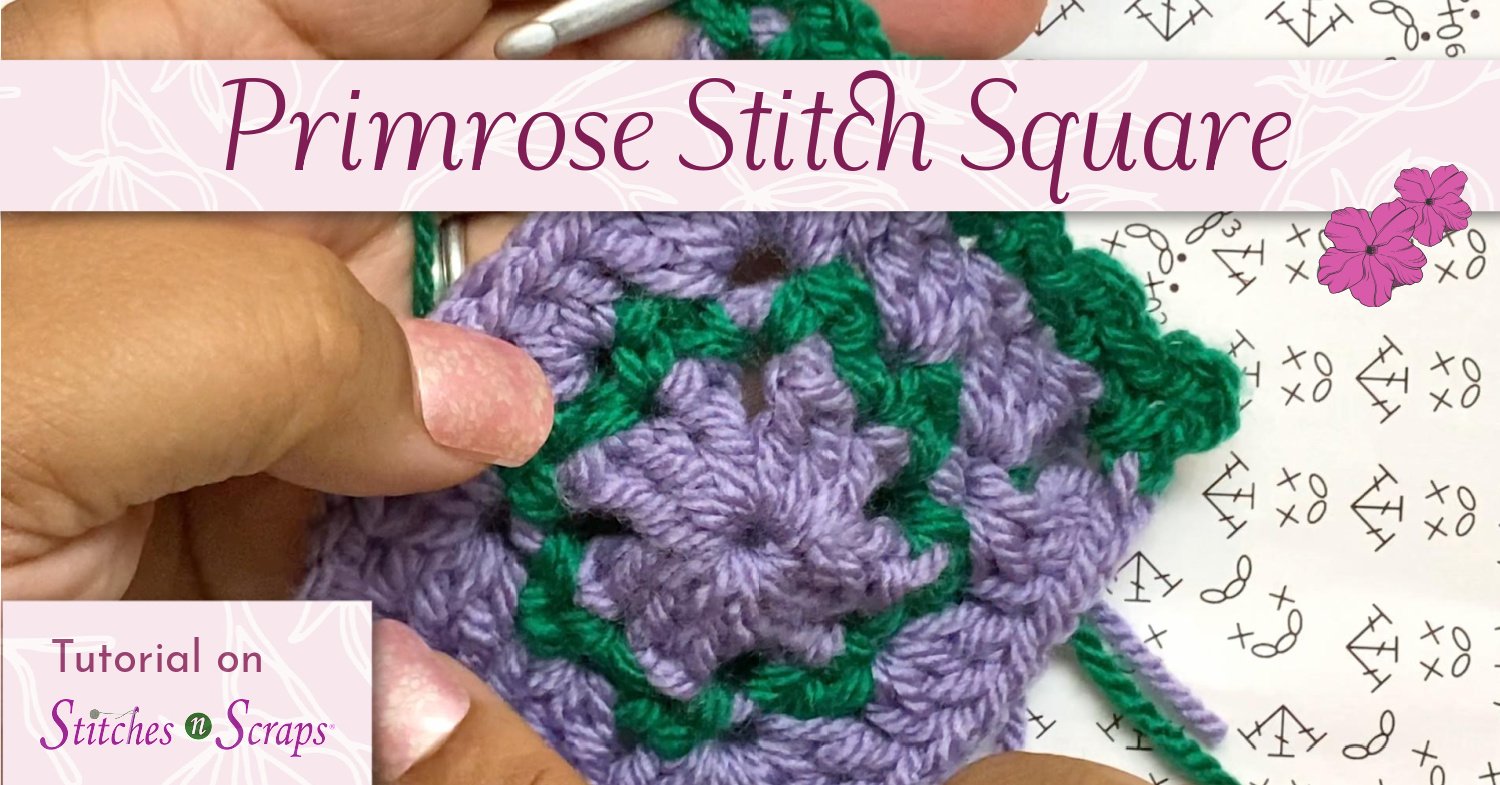 Primrose Stitch Square Tutorial - Stitches n Scraps