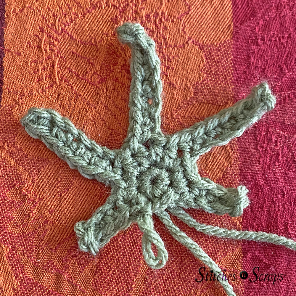 Crochet Sugar Maple Leaf Pattern - Stitches n Scraps