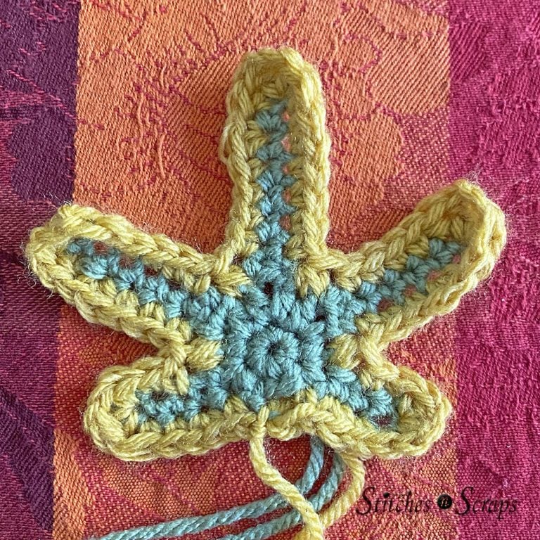 Crochet Sugar Maple Leaf Pattern - Stitches n Scraps