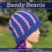 Striped Crochet Hat - Bandy Beanie - Stitches n Scraps