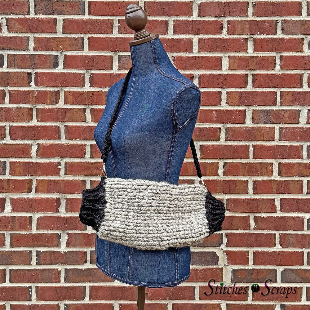 Knit Muff Hand Warmer - Stitches n Scraps