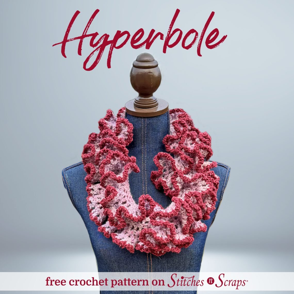 Ruffled Mobius Crochet Cowl - Stitches n Scraps