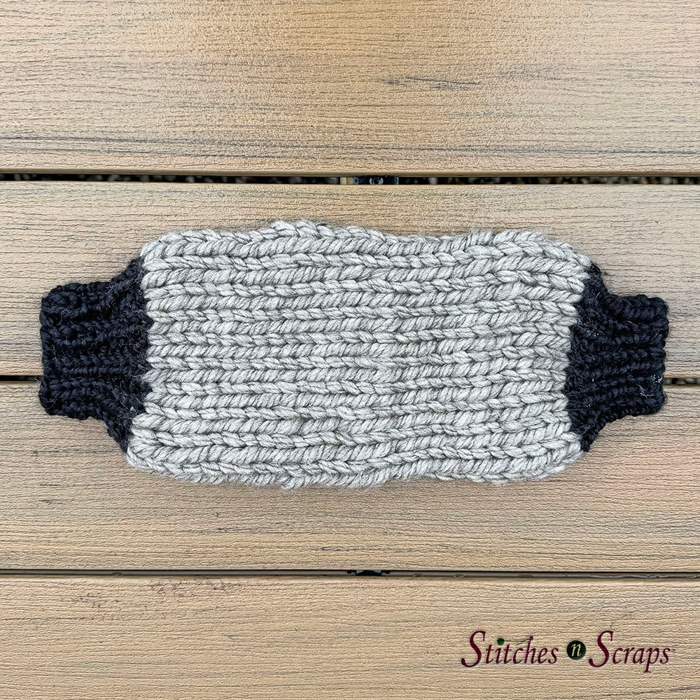 Knit Muff Hand Warmer - Stitches n Scraps