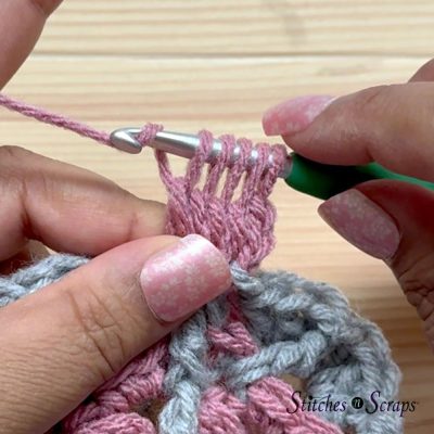Crochet Square Pattern - Blooming Bobbles - Stitches n Scraps