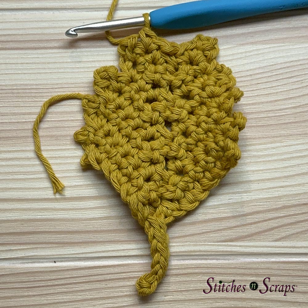 Crochet River Birch Leaf Pattern - Stitches n Scraps