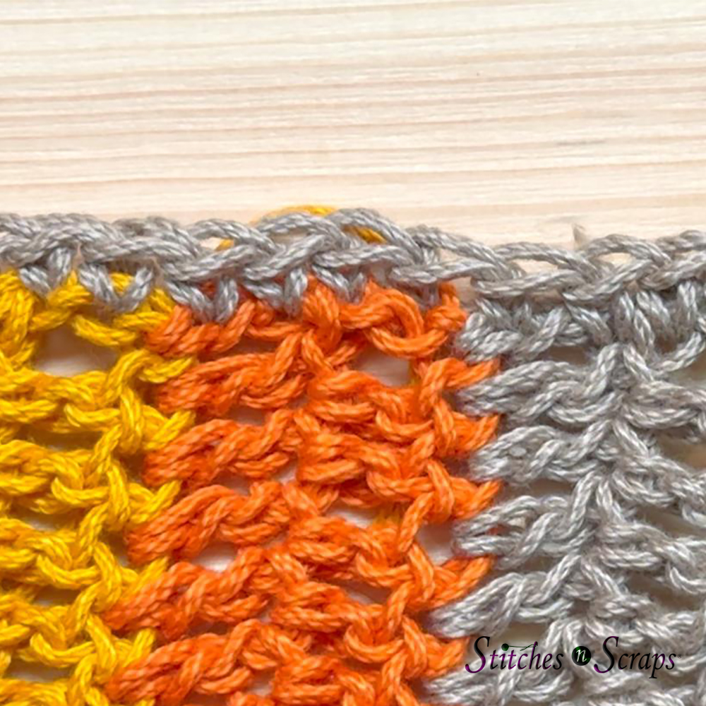Double Crochet Mitered Square Tutorial - Stitches n Scraps